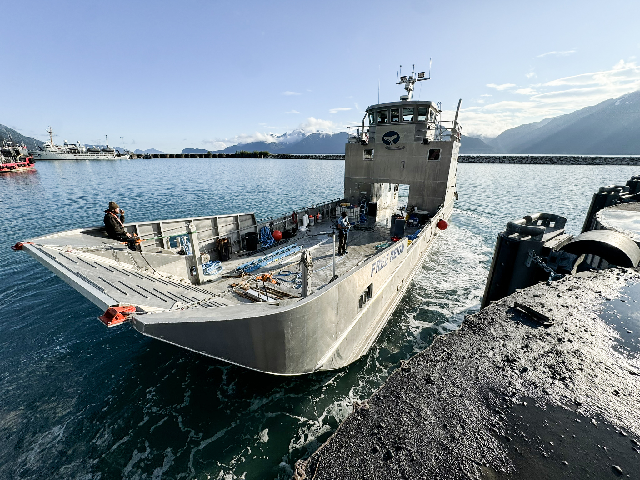 Shallow draft Free Reign vessel added to Bowhead Transport’s fleet | UIC Alaska