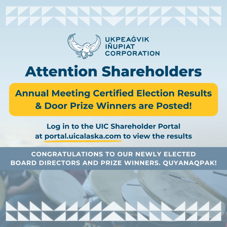 2026 UIC Annual Meeting Certified Election Results and Door Prize ...